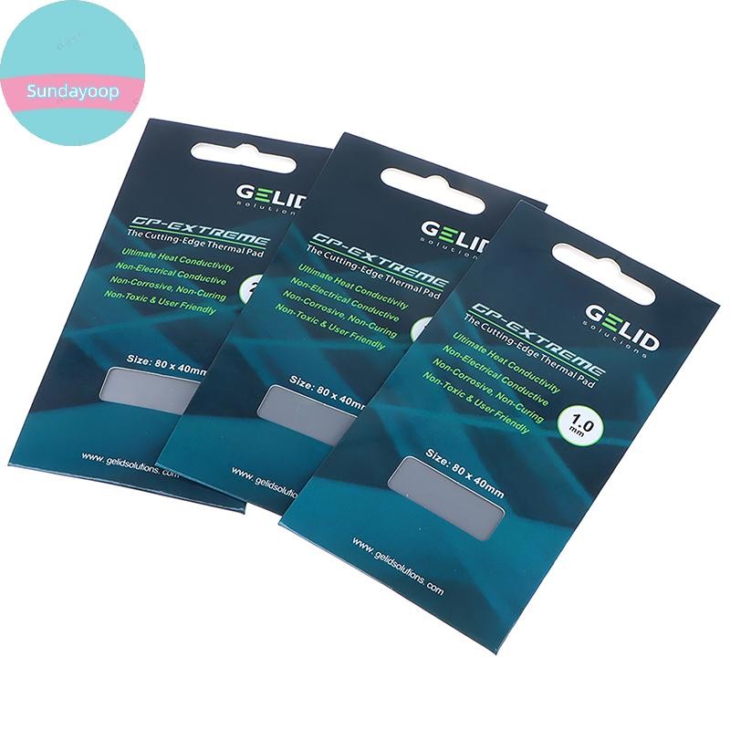 Sund GELID 15 W/MK แผ่นความร้อน CPU/GPU เมนบอร์ดกราฟิกซิลิโคนจาระบี Pad การกระจายความร้อนซิลิโคน ...