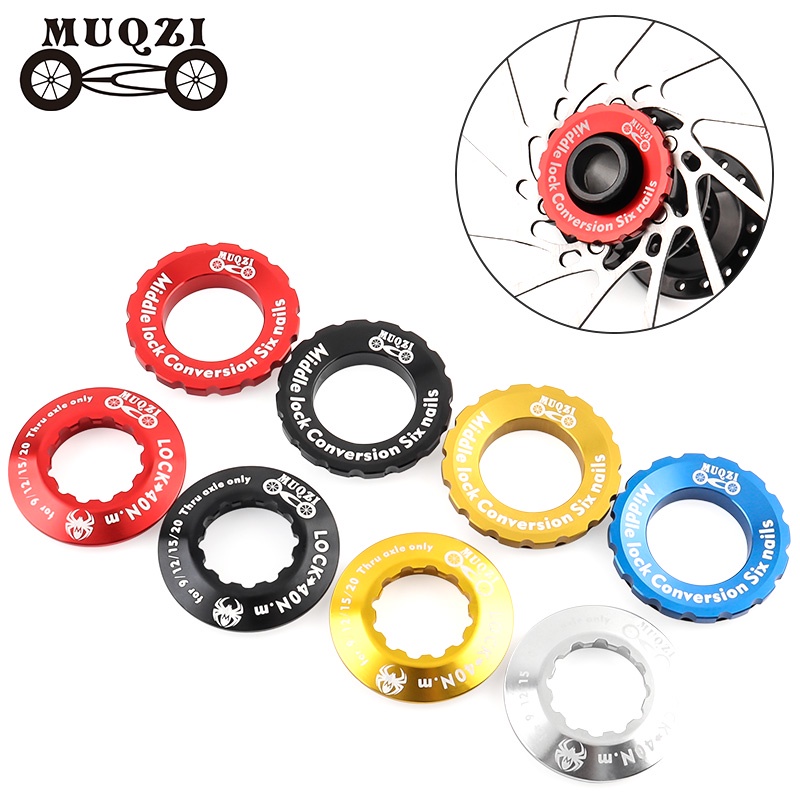 Muqzi Center Lock Cover Bike 6 Bolt Disc To Center Lock Ring Adapter ...