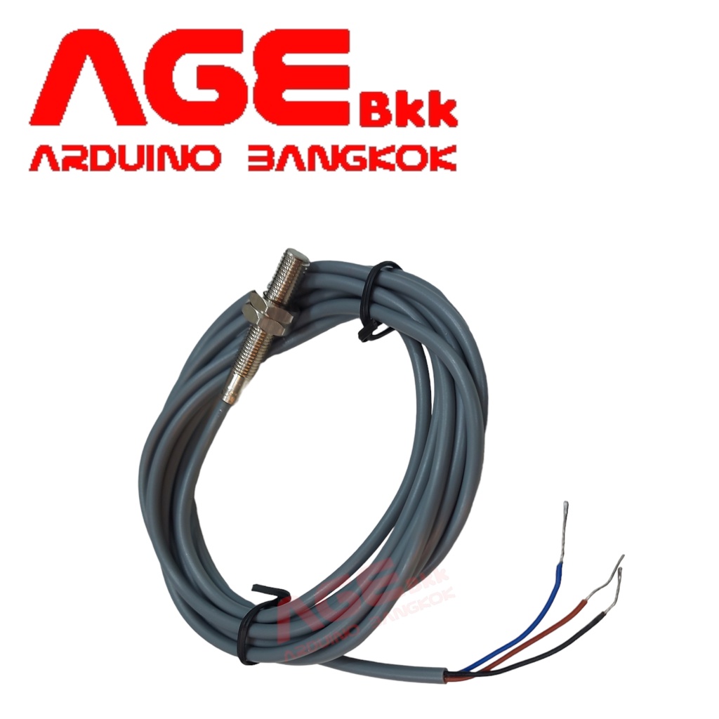 BR0.8-PS6GM-E2,Inductive Proximity Sensor Switch ,M6 ,PNP, NO,10-30 VDC ...