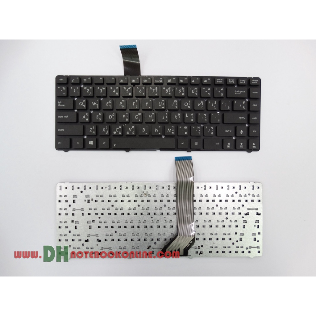 แป้นพิมพ์ คีย์บอร์ดโน๊ตบุ๊ค ASUS K45 Laptop Keyboard | Shopee Thailand