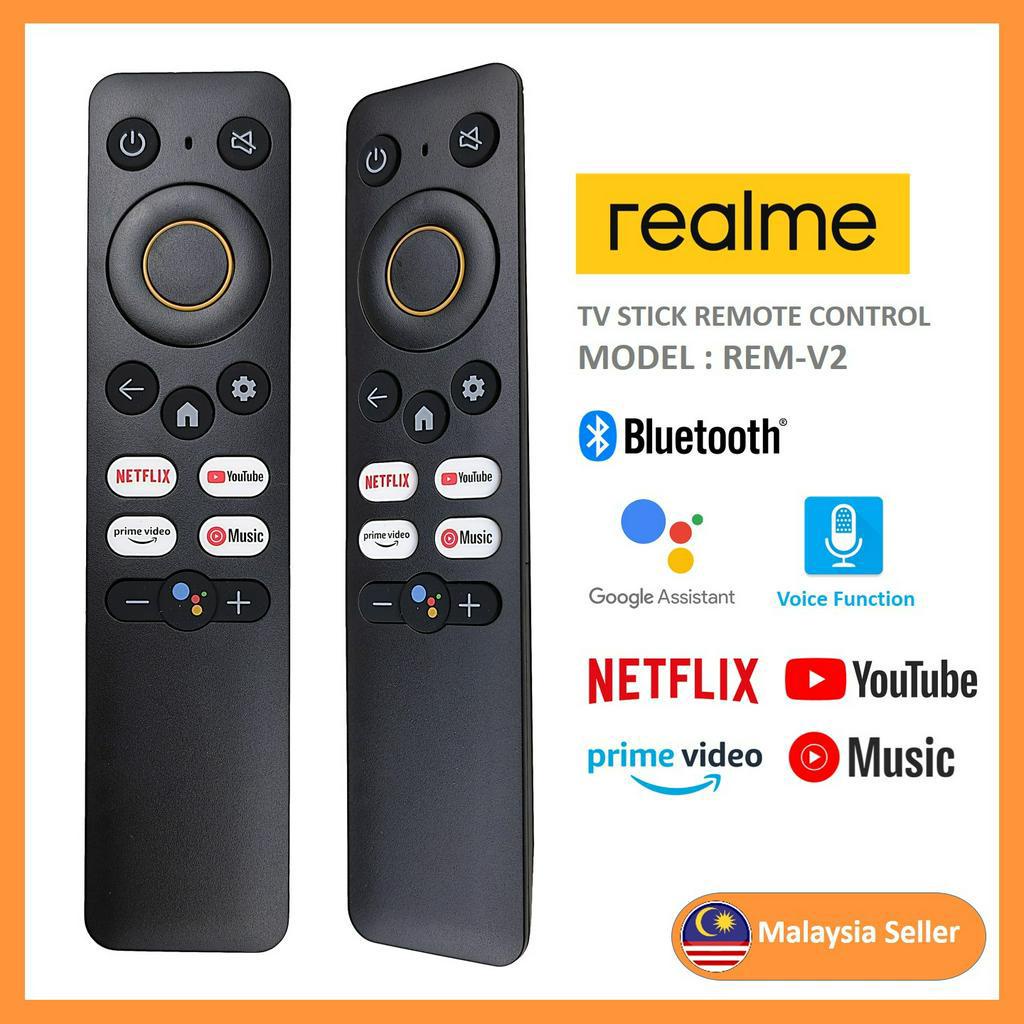 **คุณภาพพรีเมี่ยม** เหมาะสําหรับ Realme Stick Netflix Youtube Prime ...