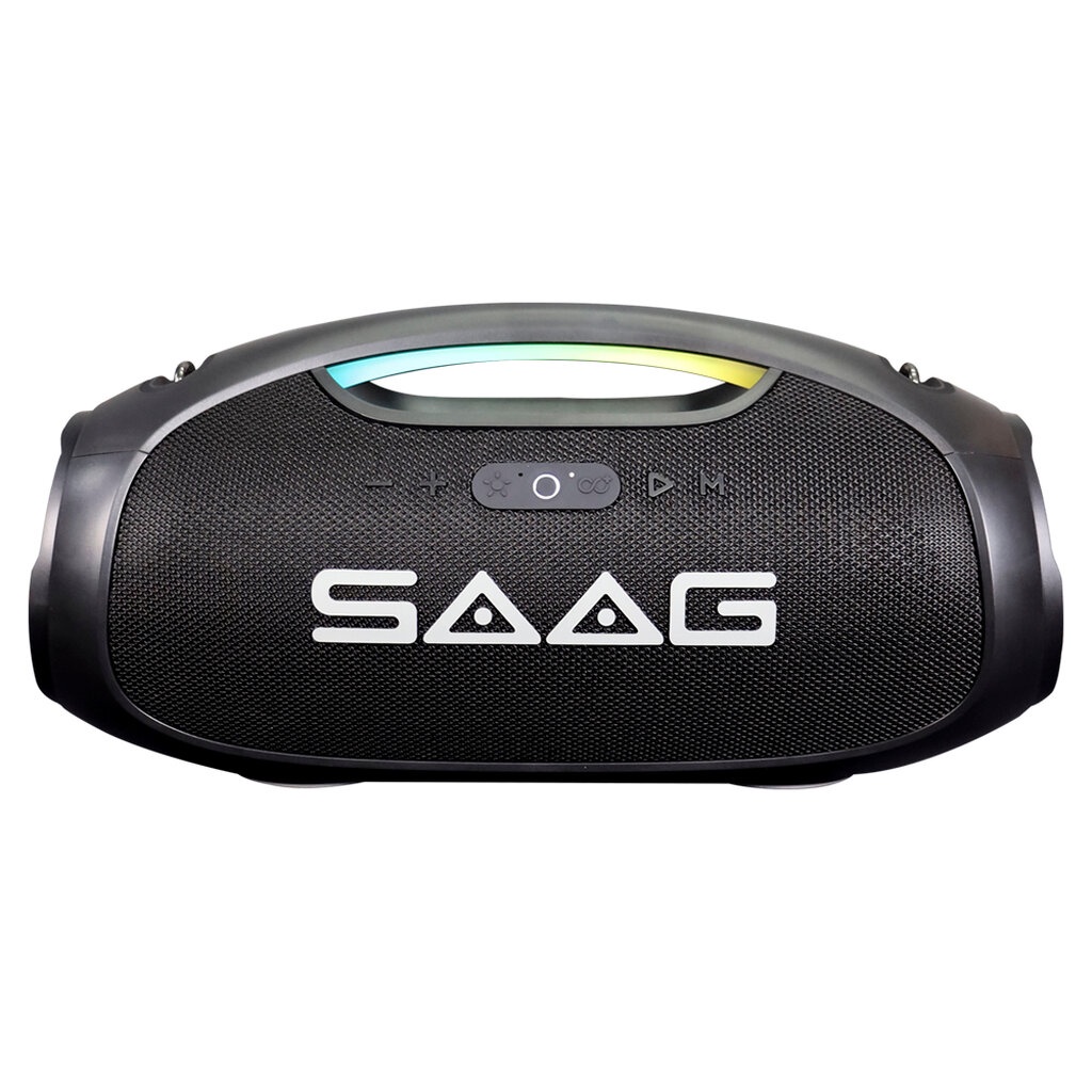 SAAG ลำโพงไร้สาย แบบบลูทูธ SPEAKER BLUETOOH SAAG STORM ES 244A | Shopee Thailand