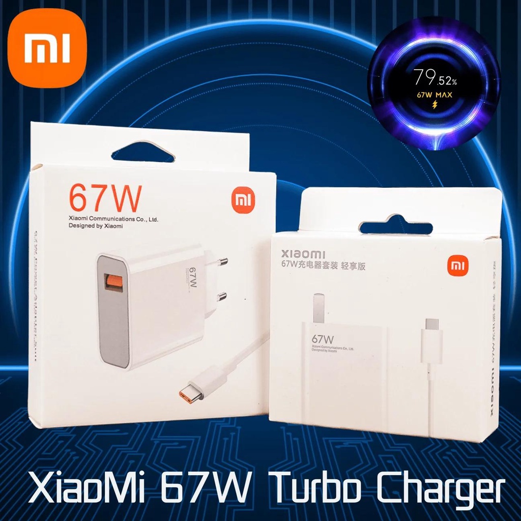 ของแท้ อะแดปเตอร์ชาร์จเร็ว Xiaomi 67W MDY-12-EH ปลั๊ก EU UK US สําหรับ Mi 12 11 Ultra RedMi Poco ...