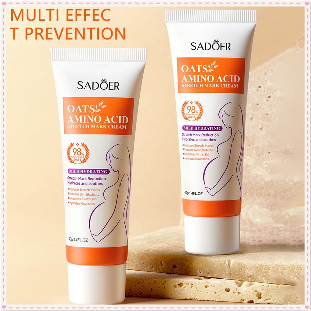 Sadoer Oats Amino Acid Stretch Mark Cream Stretch Marks Rejuvenating ...