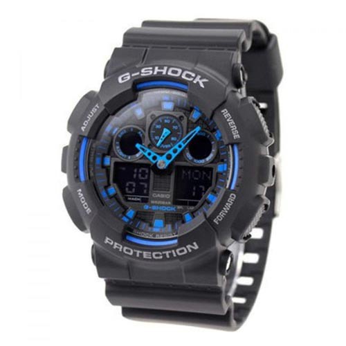 Casio G-Shock GA-100-1A2 Standard Ana-Digital Watch | Shopee Thailand