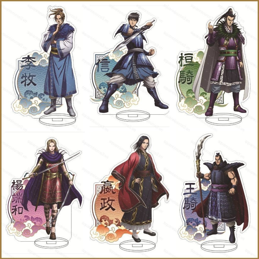 Sq3 โมเดลฟิกเกอร์อะคริลิค รูปอนิเมะ Kingdom Xin Lei Qiang Ying Zheng He ...