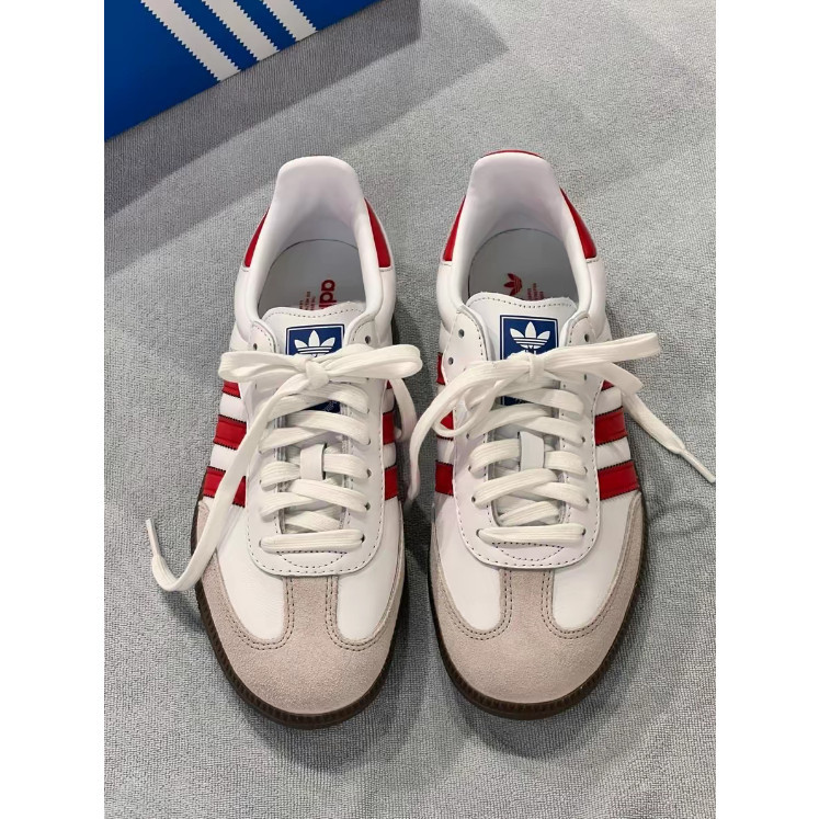 ของแท้ 100 % adidas originals Samba OG IG1025 red สบาย ๆ | Shopee Thailand