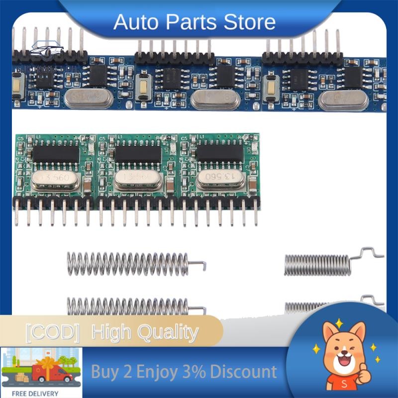 ไร้สาย RX480E-4WQB 433Mhz RF โมดูลเครื่องส่งสัญญาณและตัวรับสัญญาณ 3 ชุด ...