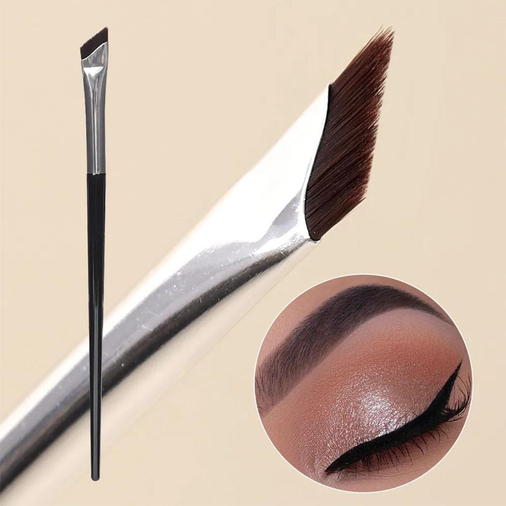 Sickle Eyeliner Brush Flat Angled Blade Eyeliner Brush Ultra-Thin ...
