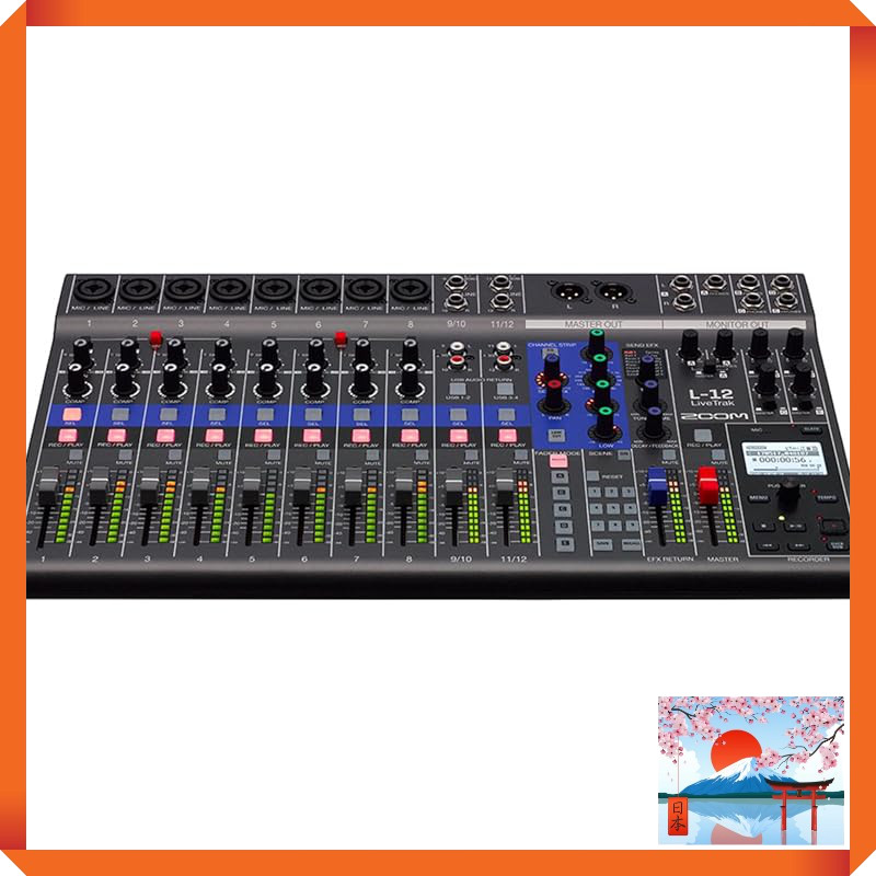 "ZOOM L6 Compact 10-Channel Digital Mixer Recorder with 32-bit Float ...