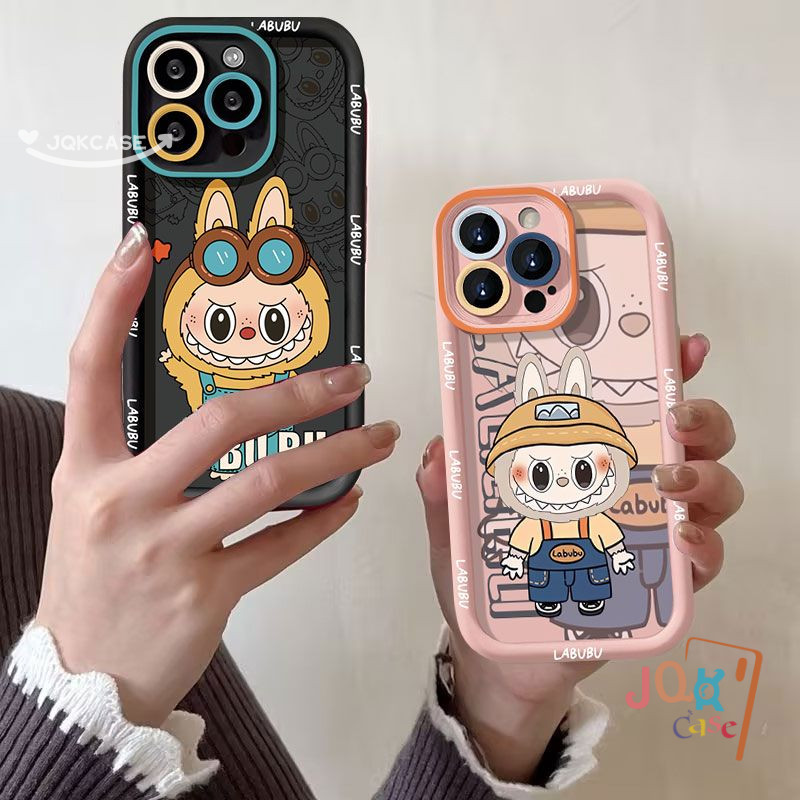 การ์ตูน Labubu น่ารัก สำหรับ Redmi 19A 12 13C A1 10C 2C 9T 10A 9 9C NFC ...