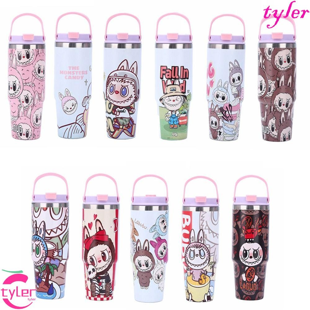 Tyler Labubu Car Cup, Labubu Pattern 30oz Labubu Insulated Mug, ของขวัญ ...