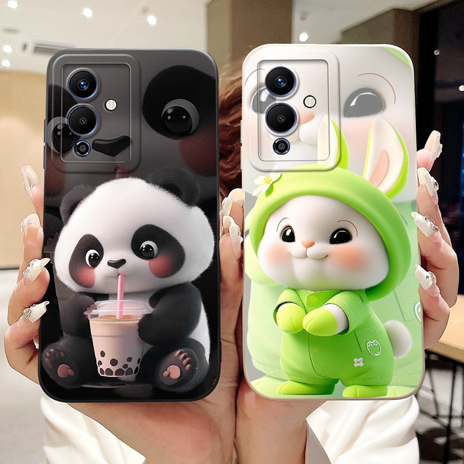 สําหรับ Infinix Note 12 Pro 5G X671B กรณีน่ารัก Panda กระต่ายเป็ด ...