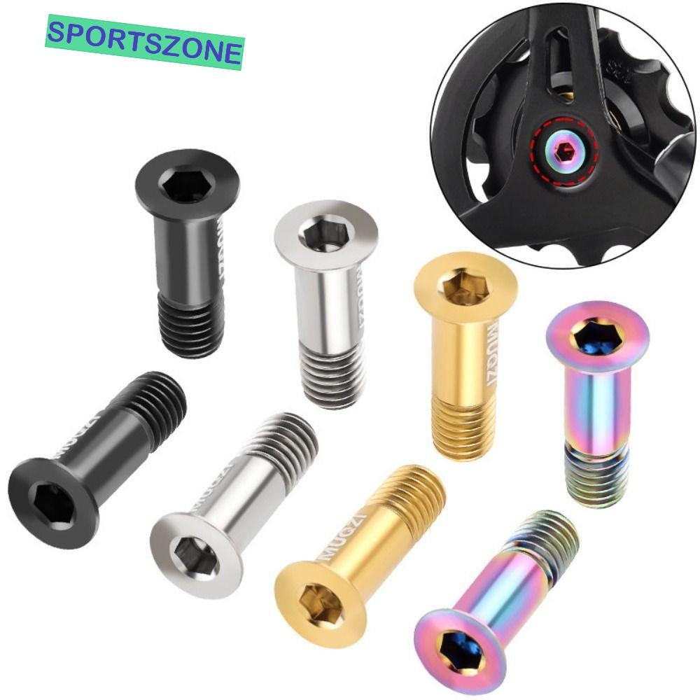 Sportszone 2PCS ด้านหลัง Derailleur Pulley Fixing Bolts, ไทเทเนียมคงที่ ...