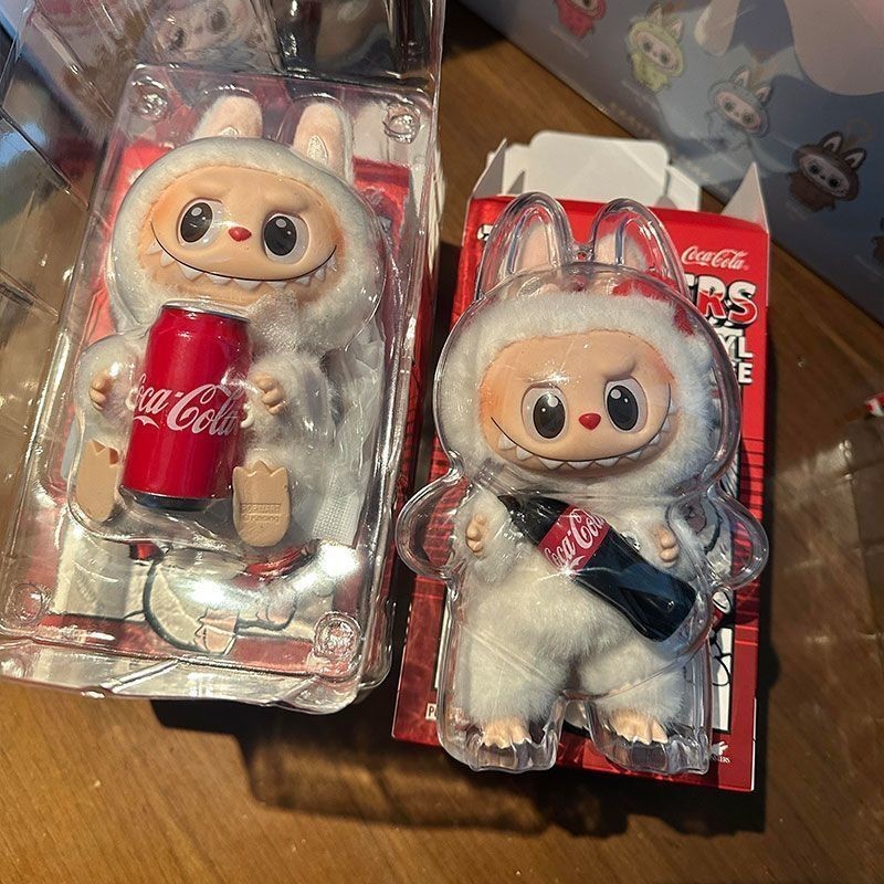 Labubu Coca-Branded เคสป้องกันโปร่งใส labu รุ่นที่สาม Cola เคสป้องกัน ...