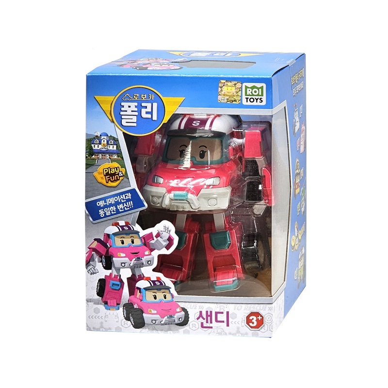 [RoiToys] Robocar Poli Transformation Car Sandy | Shopee Thailand
