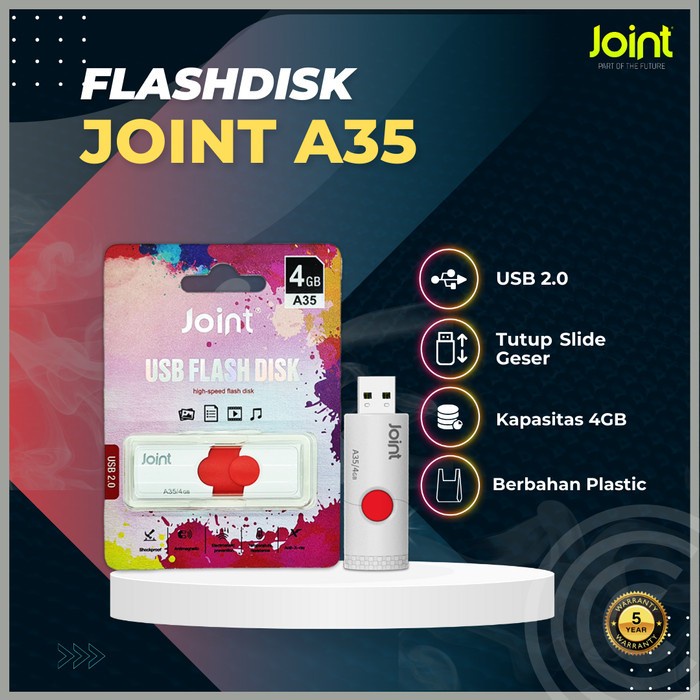 Flashdrive 4GB A35 Usb Flash Disk Ori Joint Original Flashdisk 4GB ...