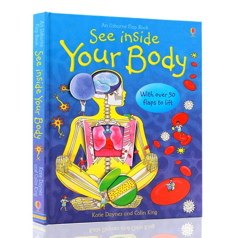 Usborne See Inside Your Body Popular Science English Picture Books for ...