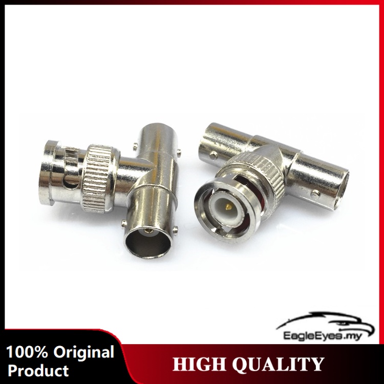 Bnc T-JOINT อะแดปเตอร์ข้อต่อแยกเชื่อมต่อ 1 ตัวผู้ เป็น 2 ตัวเมีย | Shopee Thailand