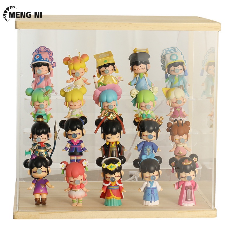 Meng NI กล่องอะคริลิคใส พร้อมโคมไฟ สําหรับตั้งโชว์ตุ๊กตา | Shopee Thailand