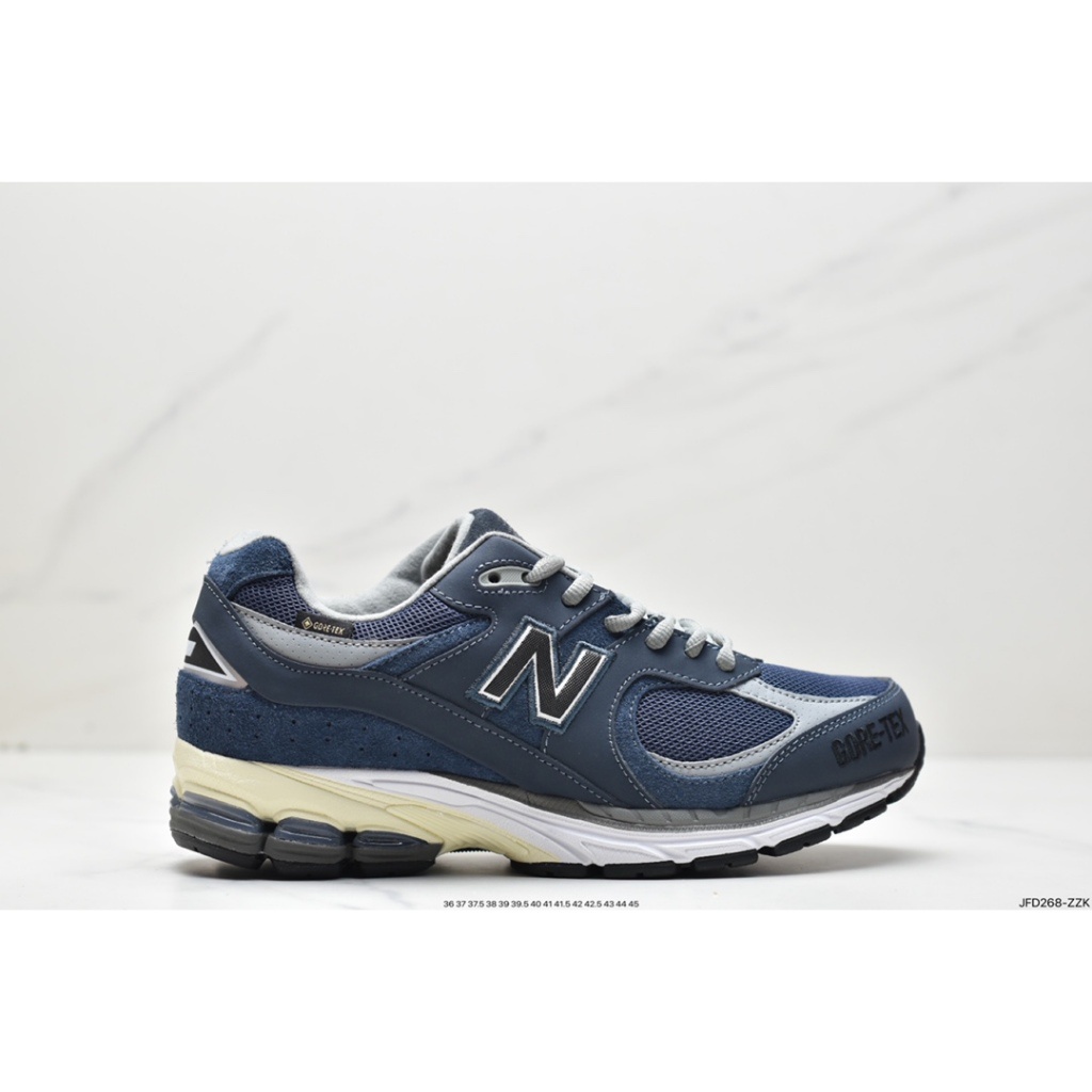 ลิขสิทธิ์แท้ New Balance M2002R Dark Blue การดูดซับแรงกระแทกรองเท้า ...