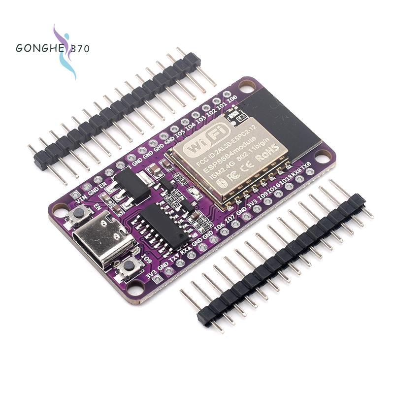 Gonghe370 Esp32 C2 บอร์ดทดลอง Espc2 12 Type C Usb Esp32 C2 Espc2 12 Devkit Serial Ch340 Wifi