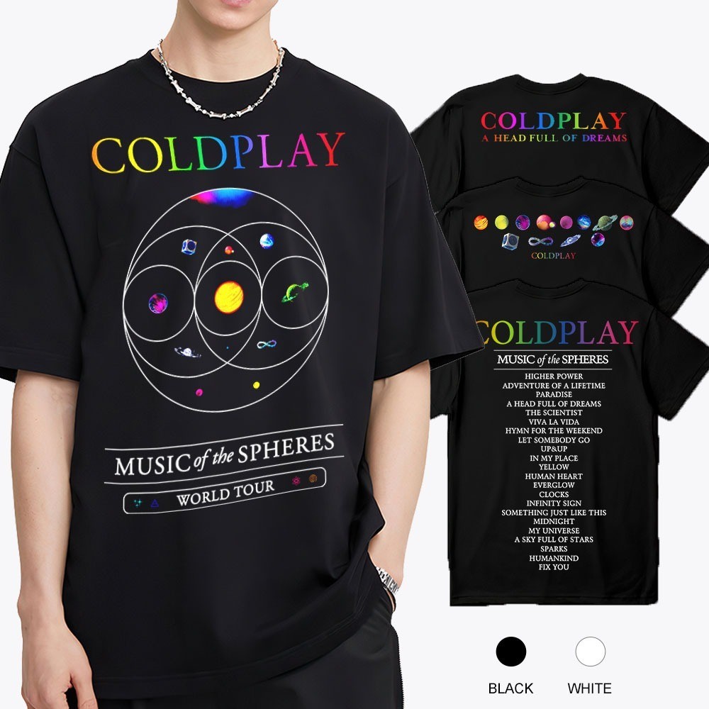[เสื้อยืด]Coldplay January 19, 2024 Manila World Tour Concert Support ...
