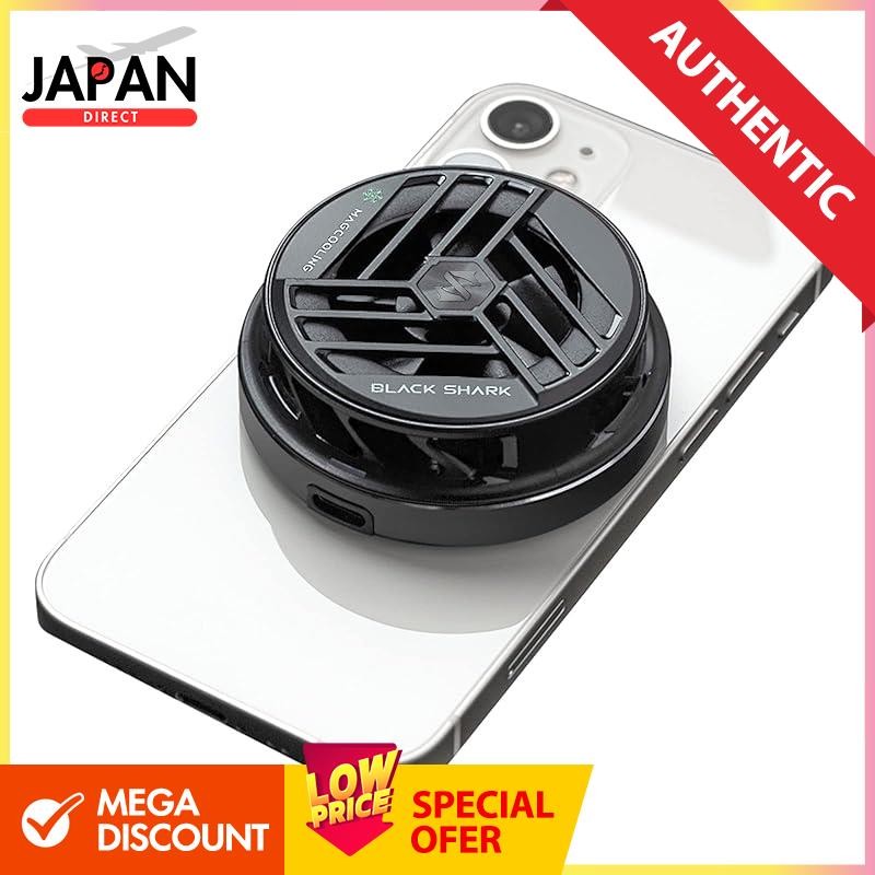 Black Shark Smartphone Cooling - Magnetic Cooler - Portable Cooling Fan ...