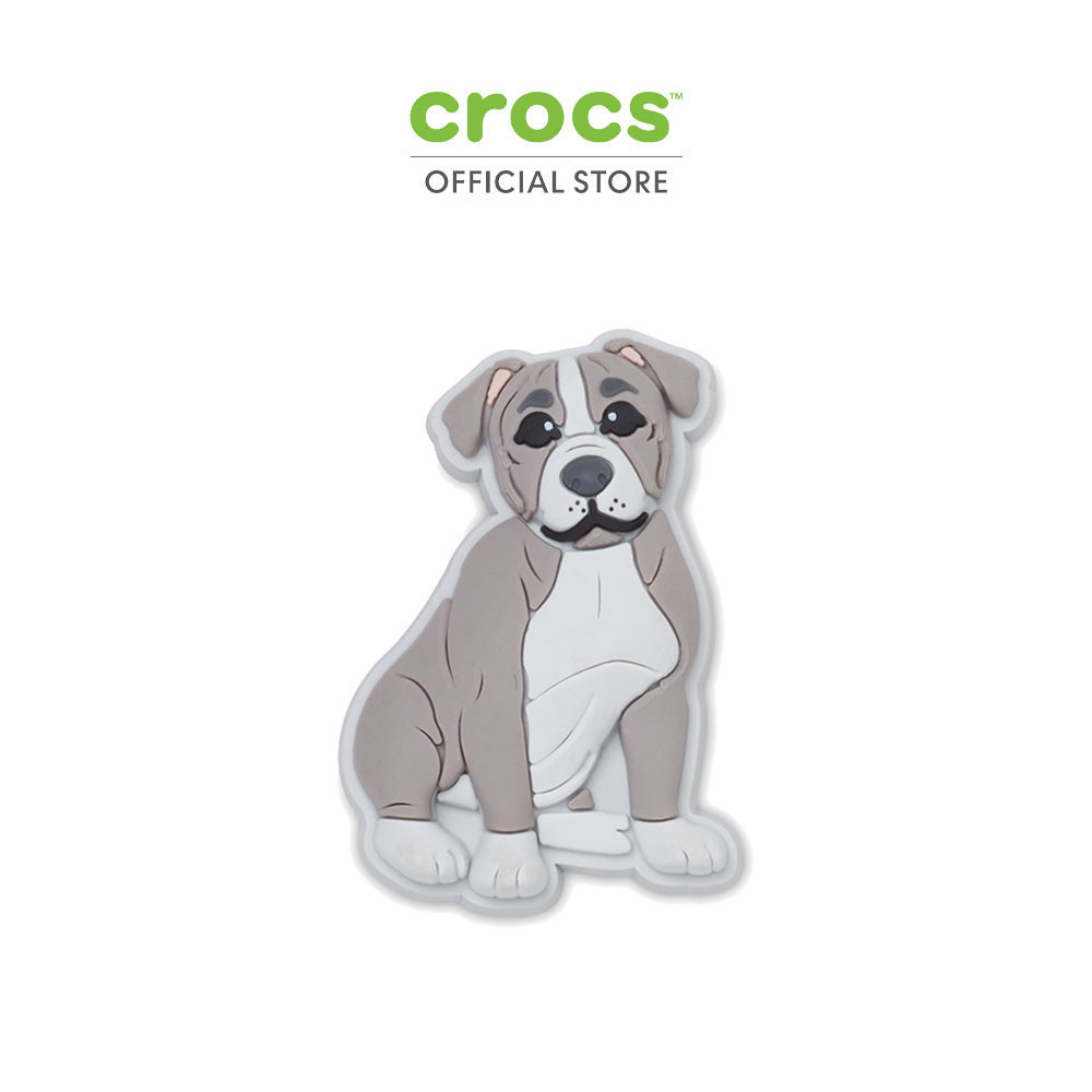 CROCS ตัวติดรองเท้า JIBBITZ™ PIT BULL PUPPY รุ่น 10014902 | Shopee Thailand