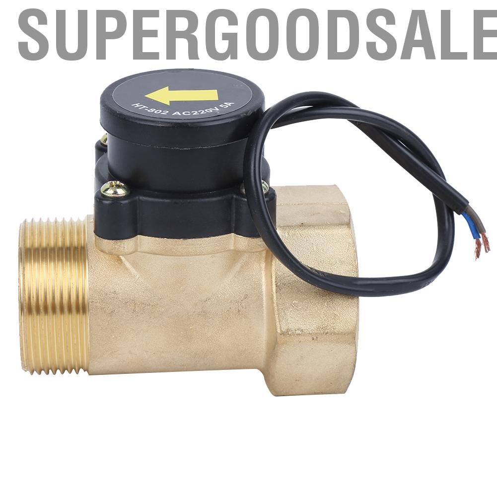 Supergoodsales Actuator Ball Valve Water Pump Flow Brass Electronic ...