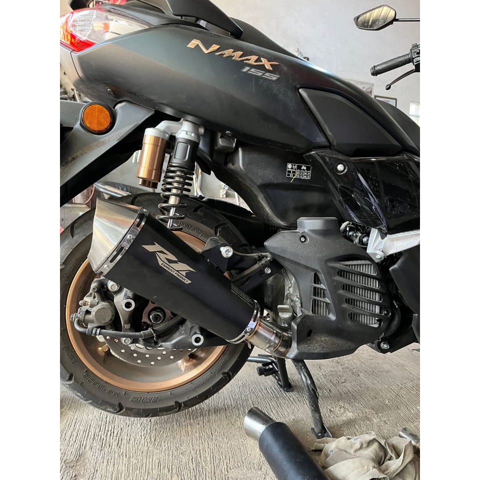 แข่ง EXHAUST R1 PCX NMAX AEROX SCOOPY ADV LEXI XMAX VARIO BEAT MIO ...