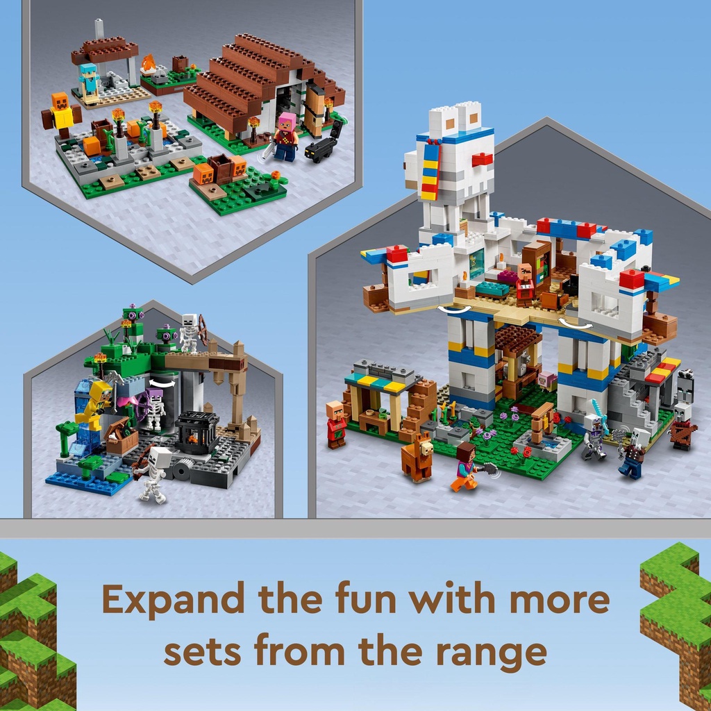 Kid Toys LEGO® Minecraft® 21189 The Skeleton Dungeon Building Kit (364 ...