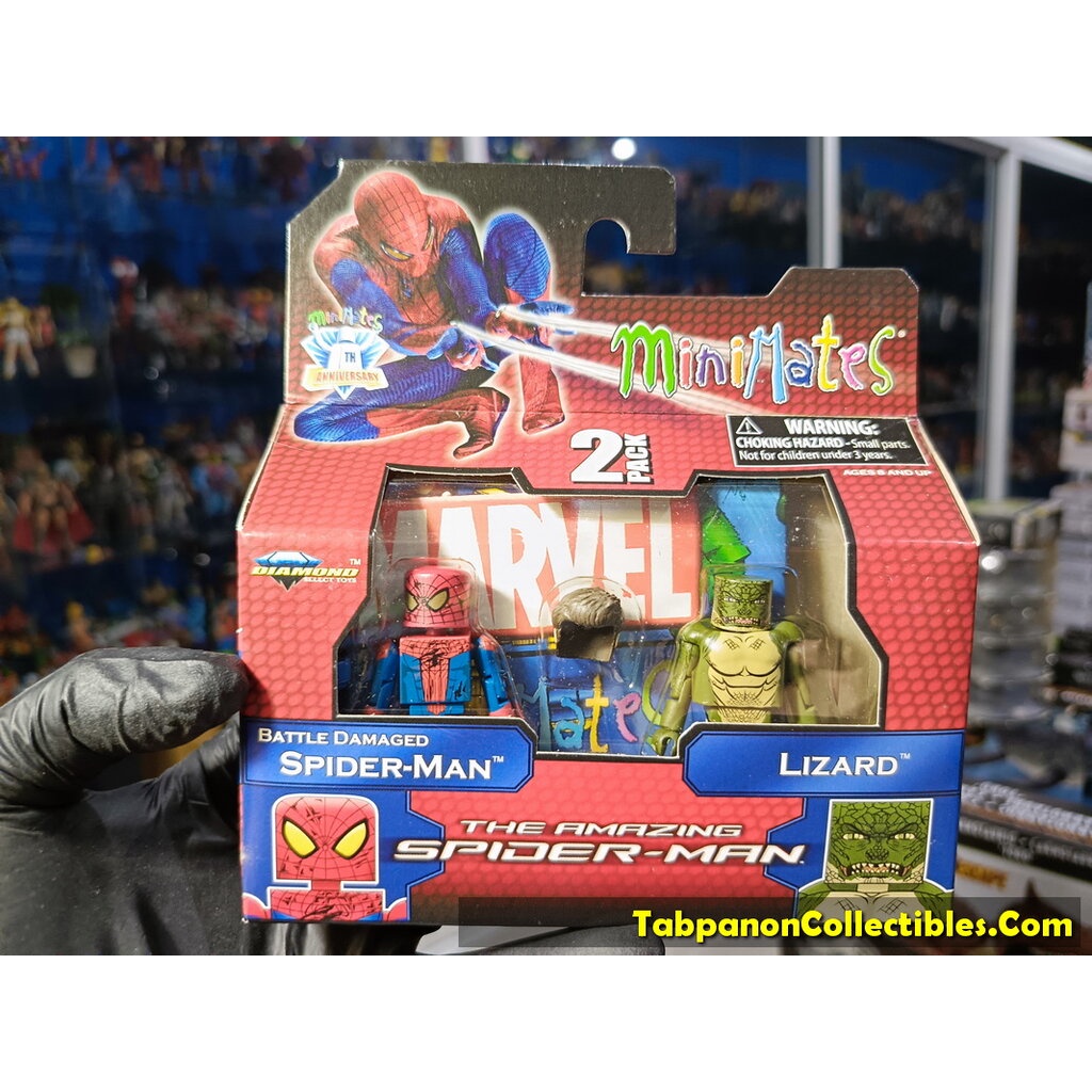 Minimates Marvel Wave 46 The Amazing Spider-Man Battle Damaged Spider ...