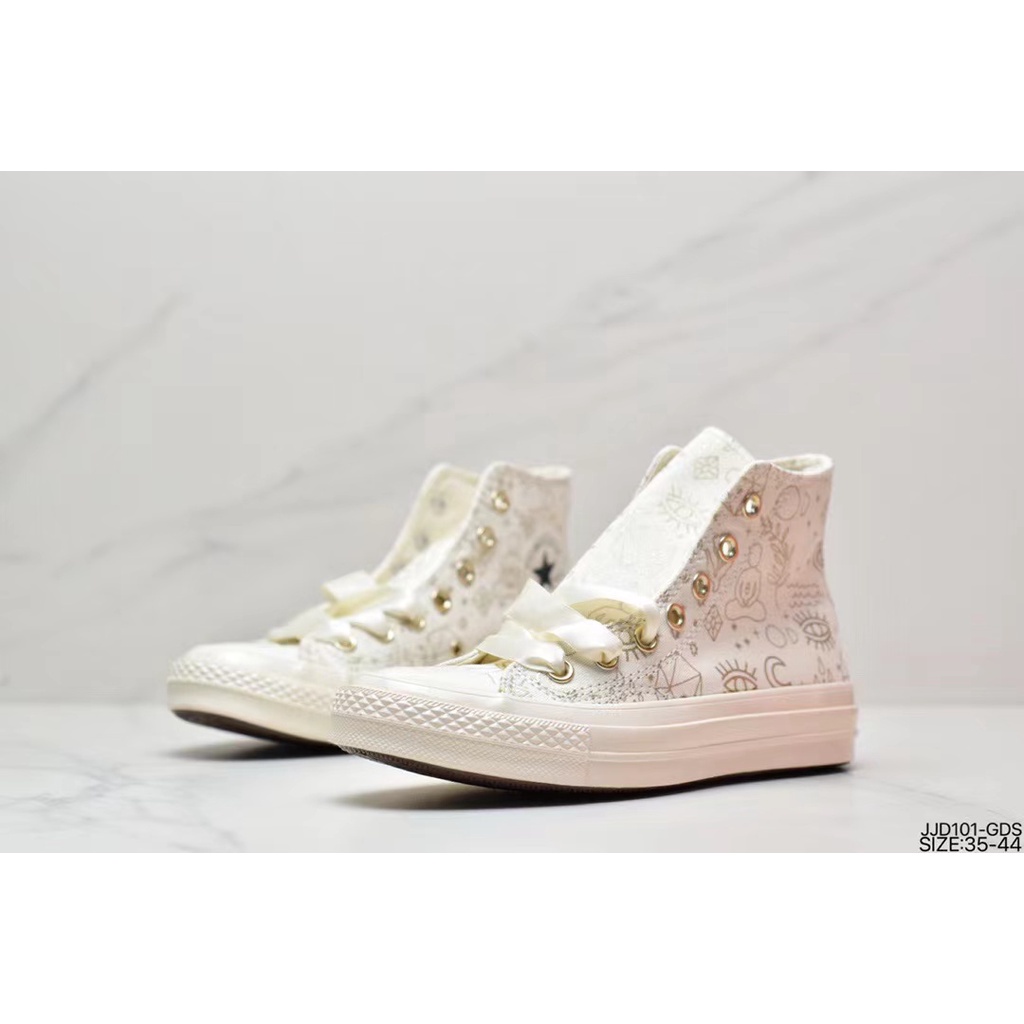 Converse Chuck ทั้งหมด 1970S ใหม่รองเท้าผ้าใบคุณภาพสูง Sun Moon Star ...