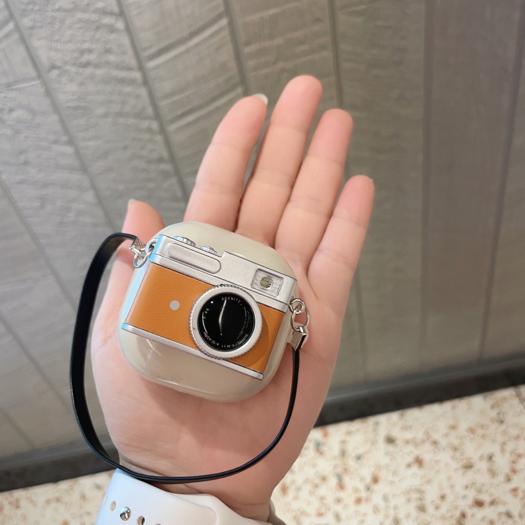 For Samsung Galaxy Buds Core / Buds FE Case Cute Camera Galaxy Buds2 ...