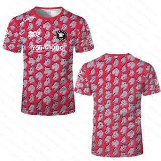 Paper Rex 2023/24 Esports เสื้อยืดแขนสั้น พิมพ์ลาย PRX Team Custom Name ...