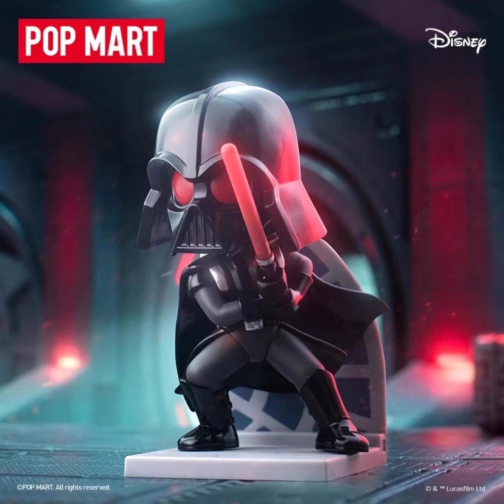 ของแท้POPMART Star Wars Series ยืนยันรูปตุ๊กตาเครื่องประดับของขวัญ ...