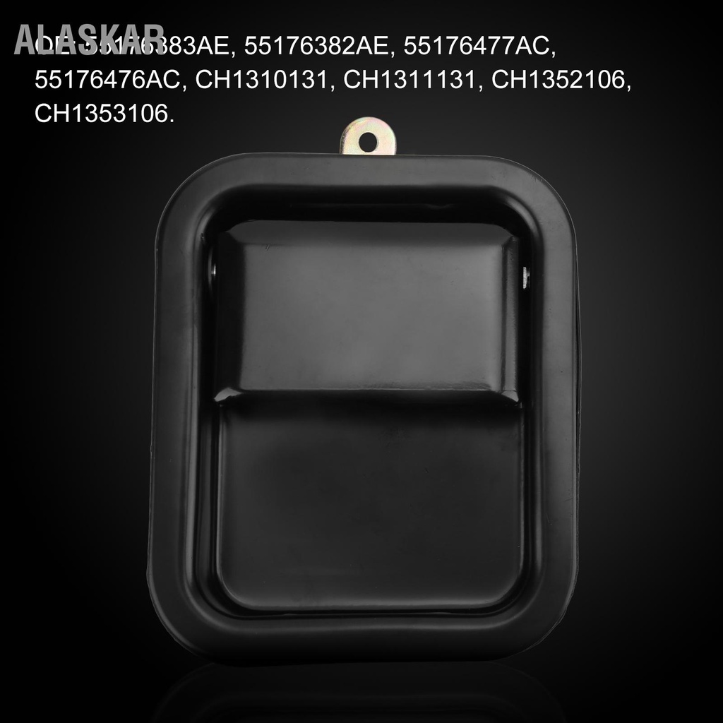 ALASKAR ภายนอกภายในประตูมือจับชุดด้านหน้าซ้ายขวา 55176476AC สำหรับ JEEP ...