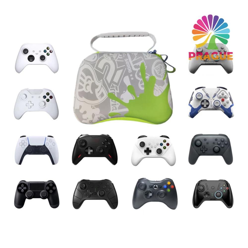 กระเป๋าพกพา EVA กันกระแทกกระเป๋ากันน้ํากระเป๋าเดินทางสําหรับ NS Switch Pro/PS5 PS4 PS3/XBox One ...