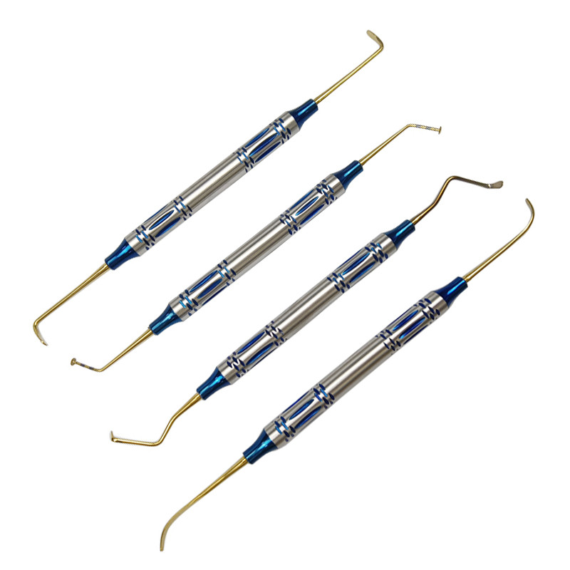 4 ชิ้น/เซ็ต Maxillary Sinus Lift เครื่องมือทันตกรรม Implant Instruments ...