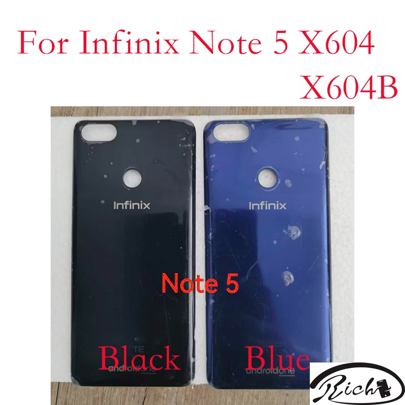 ใหม่ ฝาครอบแบตเตอรี่ด้านหลัง สําหรับ Infinix Note 5 X604 X604B Note 5 ...