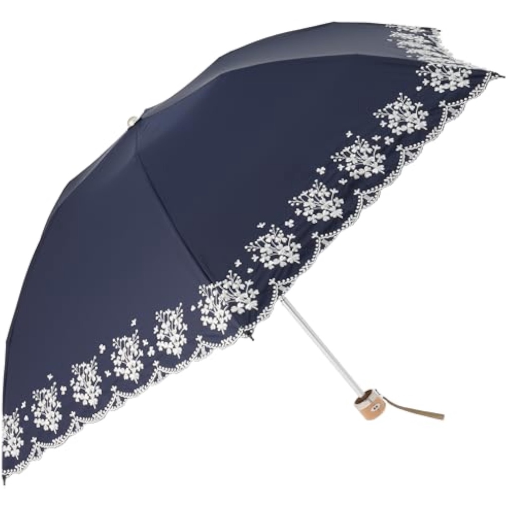 Moonbat [Lanvin Collection] ร่มกันแดด พับได้ ป้องกันรังสียูวี กันฝน ปัก ...