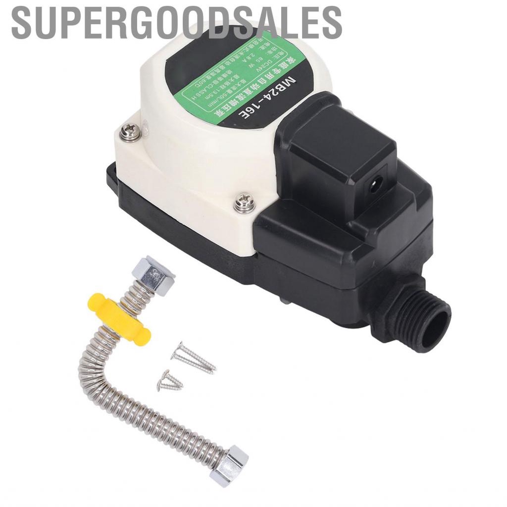 Supergoodsales DC 24V Water Pressure Booster Pump Low Noise Dust Proof ...