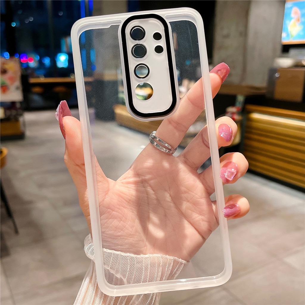 เคสโทรศัพท์มือถือ ซิลิโคนนิ่ม TPU ใส บาง กันกระแทก สําหรับ Xiaomi Redmi Note8 Note8Pro Pro Note ...