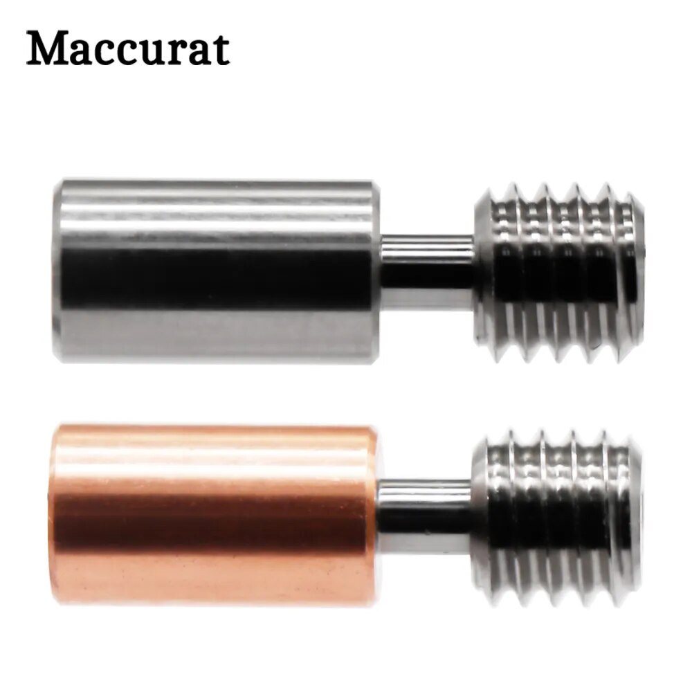 Ender 3 S1 Bi-metal Heatbreak Titanium Alloy All-Metal Throat Bimetal ...
