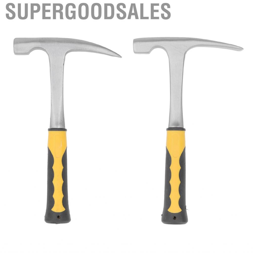 Supergoodsales Geological Hammer High Carbon Steel Rock Pick with Arc ...