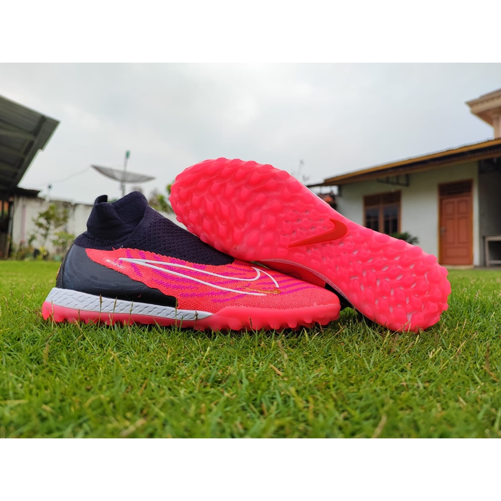 Nike React Phantom GX Elite DF TF Turf Futsal Shoes mini soccer cleat ...