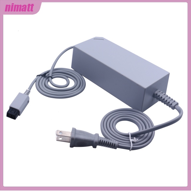 Ni อะแดปเตอร์ชาร์จพาวเวอร์ซัพพลาย 100-240v แบบเปลี่ยน สําหรับ Nintendo ...