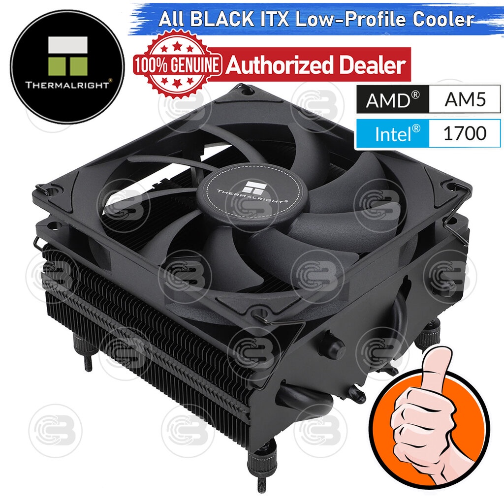 [CoolBlasterThai] Thermalright AXP90 X53 Black Low-Profile CPU Cooler ...