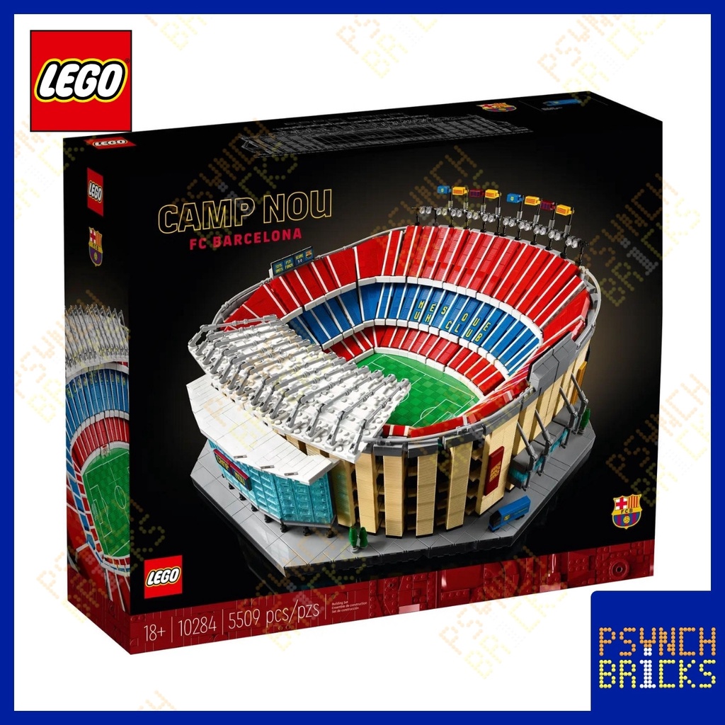 (ของแท้-พร้อมส่ง) LEGO 10284 FC Barcelona Camp Nou | Shopee Thailand
